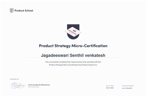 Jagadeeswari Sv On Linkedin Happy To Share Completed Product Strategy