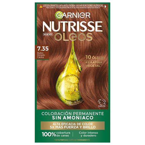 Tinte Nutrisse Oleos Rubio Dorado 7 35 Soriana Rubio Dorado Tinte
