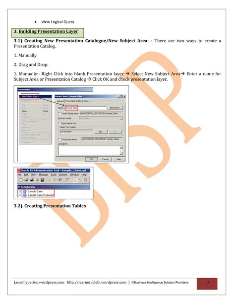 Sample Sales Reengineering In Obiee 11g Part Iii Pdf