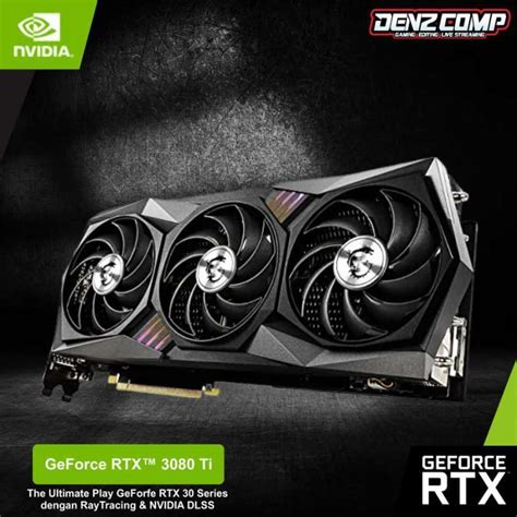Jual Msi Geforce Rtx 3080 Ti Gaming X Trio 12g | Gddr6x | 384-bit Di ...