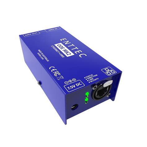 Enttec ODE Mk DMX Over Ethernet Light Up My Life