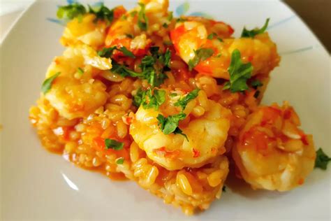 Скариди с доматено пюре 1 Рецепти Ezine Bg