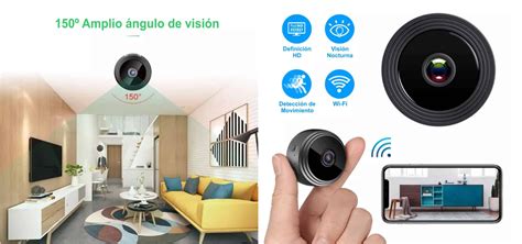 Mini Cámara Wifi HD Monitorea desde cualquier lugar con solo tu telefono
