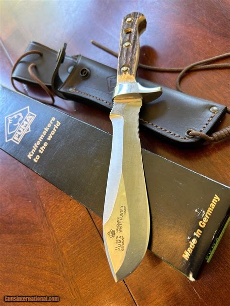 Puma White Hunter New Wsheath And Original Box 6” Blade 1063” Overall