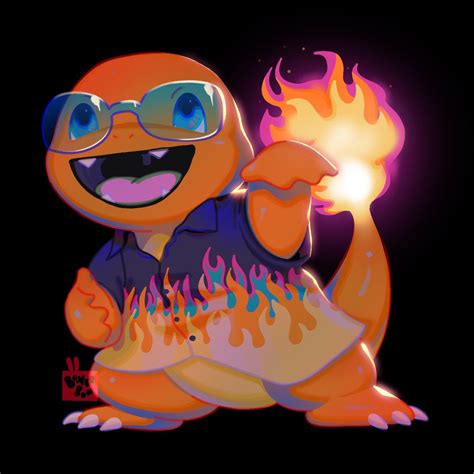 Charmander And Guy Fieri Pokemon Drawn By Aquiboni Danbooru