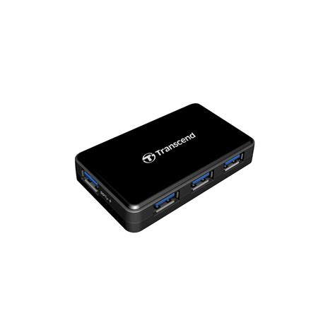 Transcend HUB3 Hub 4 x SuperSpeed USB 3.0 Desktop TS-HUB3K