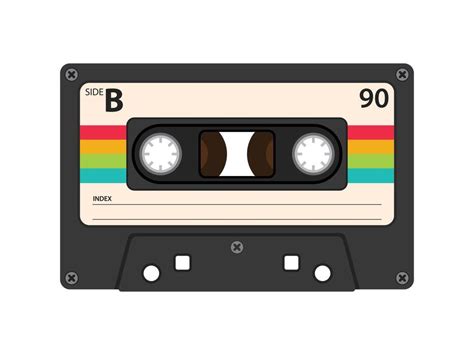 Cassette Tape Vector Art Icons And Graphics For Free Download