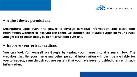 PPT Delete Personal Data DataBench PowerPoint Presentation Free Download ID 11664466
