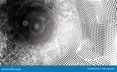 Monochrome Halftone Background Illustration Ai Generative Stock Illustration Illustration Of