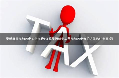 灵活就业缴纳养老如何缴费 详解灵活就业人员缴纳养老金的方法和注意事项 灵活用工代发工资平台