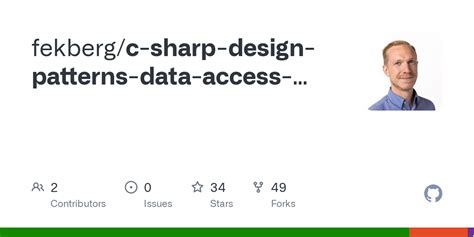 GitHub Fekberg C Sharp Design Patterns Data Access Patterns