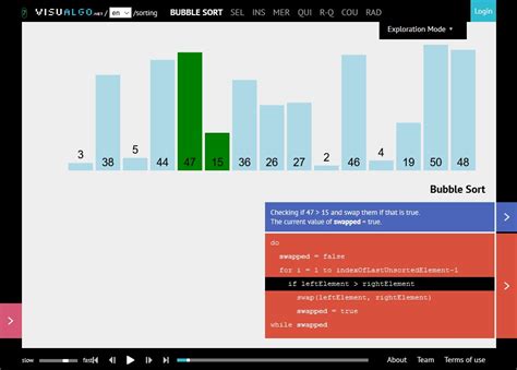Comment Visualiser Lalgorithme De Tri à Bulle Science Du Numérique
