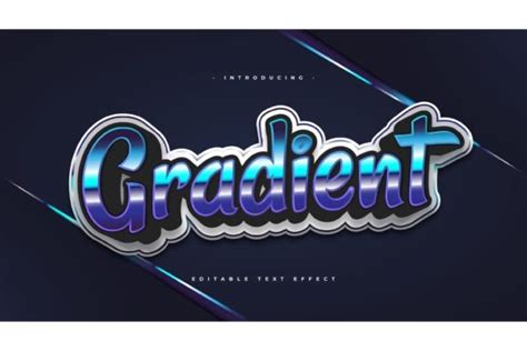 Colorful Gradient Text Effect Graphic By Weiskandasihite · Creative Fabrica