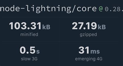 Node Lightningcore Bundlephobia Node Lightningcore Bundlephobia