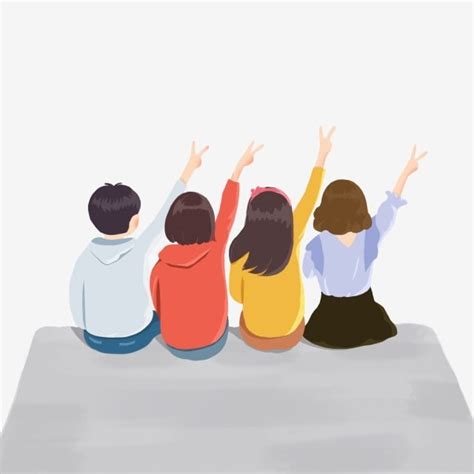 졸업 일러스트 여행 시즌 젊은 청년 여행 꿈 다시 문자 Png 일러스트 및 Psd 이미지 무료 다운로드 Pngtree