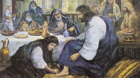 Mary Anoints Jesus At Bethany