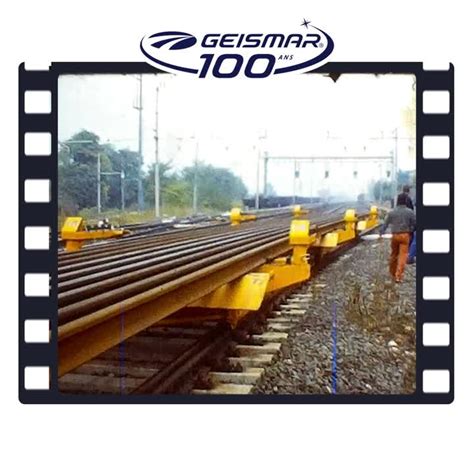 [video] Geismar On Linkedin Geismar Long Welded Rail Lorries Unloading Rails In 1987
