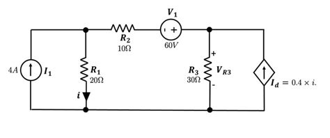 Nodal Analysis Source Transformation On Dependent Current Source