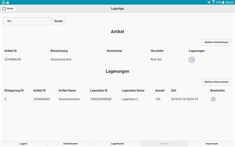 Lagerapp Storageapp Cordova Application By Freundre Codester