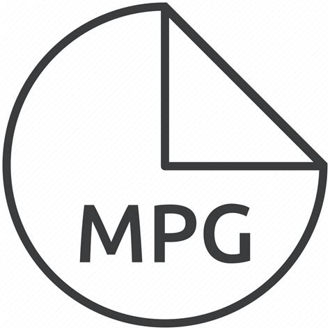 File Format Mpg Extension Multimedia Icon Download On Iconfinder