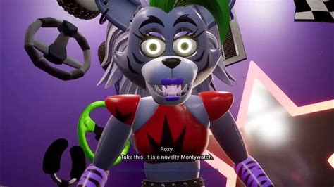 Roxys Fnaf Security Breach Fnafsb Roxy Freddy Chica Monty The Full