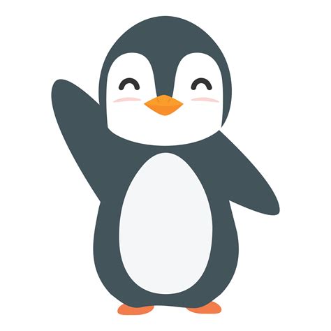 Cartoon Penguin Colour