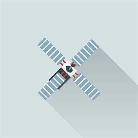 Free Vector Illustration Of Satellite