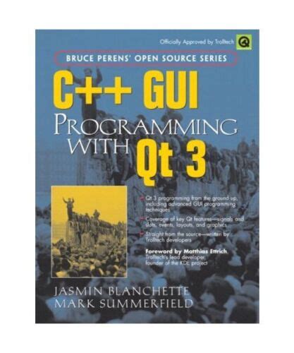 C Gui Programming With Qt 3 Jasmin Blanchette Mark Summerfield