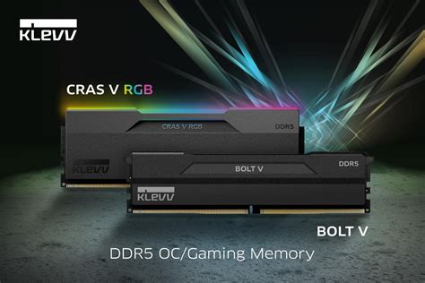 Klevv Cras V Rgb And Bolt V Ddr5 Gaming Memory Announced The Gaming Stuff Klevv Cras V Rgb And Bolt V Ddr5 Gaming Memory Announced The Gaming Stuff