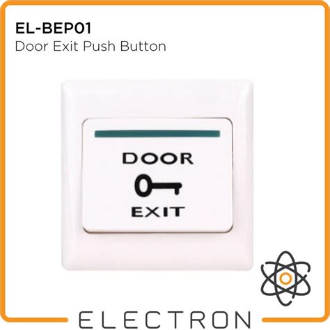 Jual Door Exit Push Button Tombol Keluar Access Door Electron EL BEP01 Shopee Indonesia