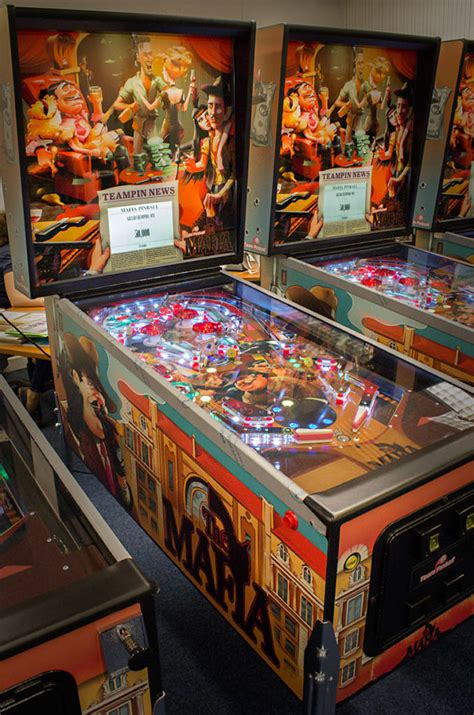 mafia themed raspberry pi controlled pinball machine piday raspberrypi raspberry pi