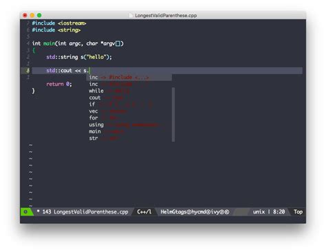 求助 如何在c补全函数的时候不出现snippet Emacs General Emacs China