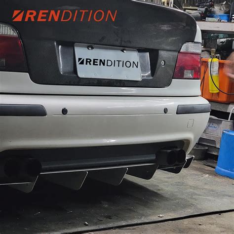 Bmw E39 Rear Diffuser Kit V2 Rendition Design And Manufacturing