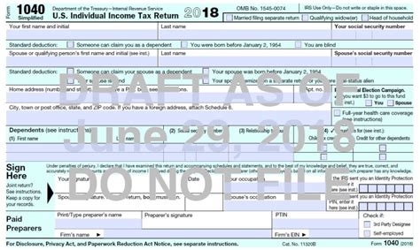 2018 Form 1040 Instructions Tax Table Cabinets Matttroy