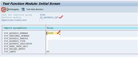 Function Module To Read Customer Address Details Sapcodes