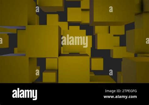 Abstract Cubes Background Random Motion 3d Loopable Animation Abstract Color Boxes Background