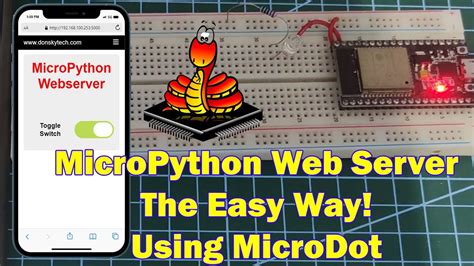 How To Create A MicroPython Web Server The Easy Way YouTube