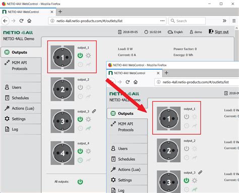 An27 Modbustcp With Netio 4x Control And Measure Lan Power Sockets Netio Products Smart