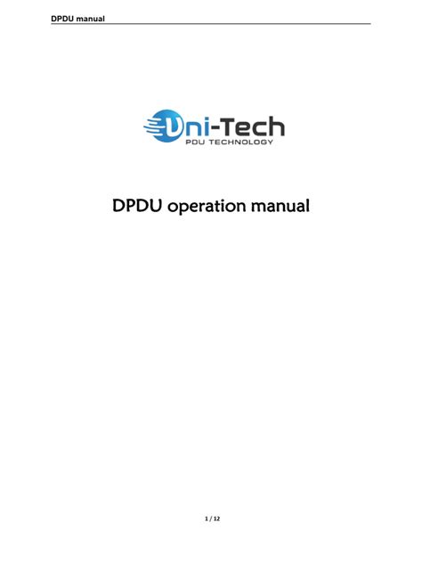 dpdu user manual pdf ip address computing