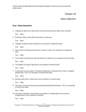 AP Stats Chapter Exam Review And Answers AP Stats Chapter Exam Review Multiple Choice