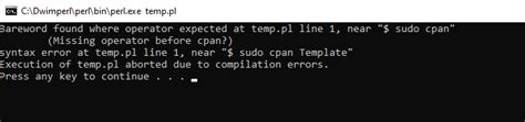 Template Toolkit Rperl