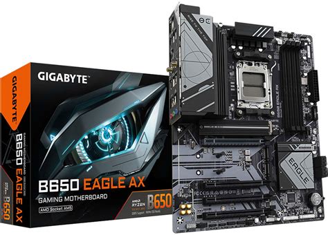 Gigabyte B650 Eagle Ax Socket Am5 Amd B650 Atx Ddr5 Wi Fi 6e Motherboard Black International