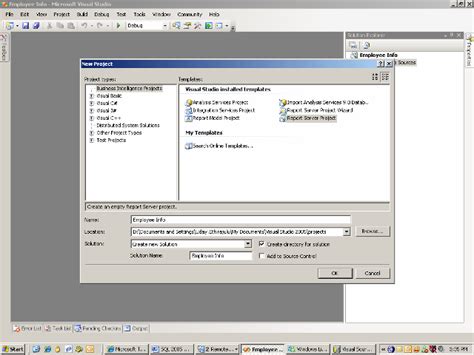 configuring sql reporting services 2005 with windows sharepoint services 2003 codeproject