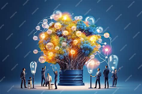 Premium Ai Image Creative Business Team Brainstorming And Ideating For Innovative Projects