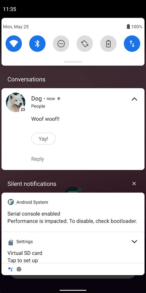 用户：对话和对话泡 Android Developers