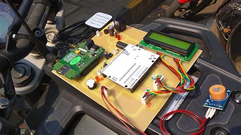 Arduino Alcohol Sensing Engine Lock With Gps Arduino Project Youtube