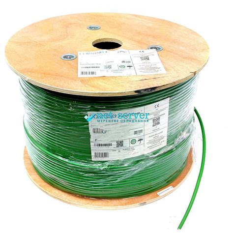 Вита пара F Utp Cat 5e Lszh Eca зелений 500м Corning 3m Uu008049510 купити в інтернет