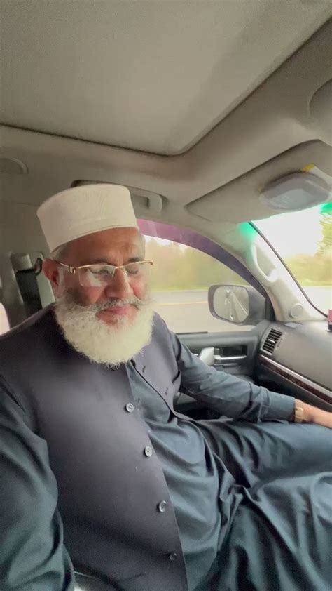 Siraj Ul Haq The Government Is Not Allowing Gaza March Because Of