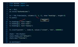 Python Tkinter TreeView How To Use Python Guides