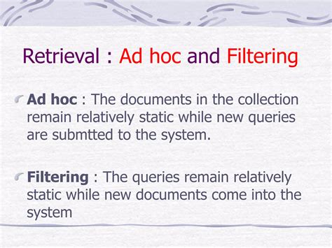Information Retrieval Models Ppt